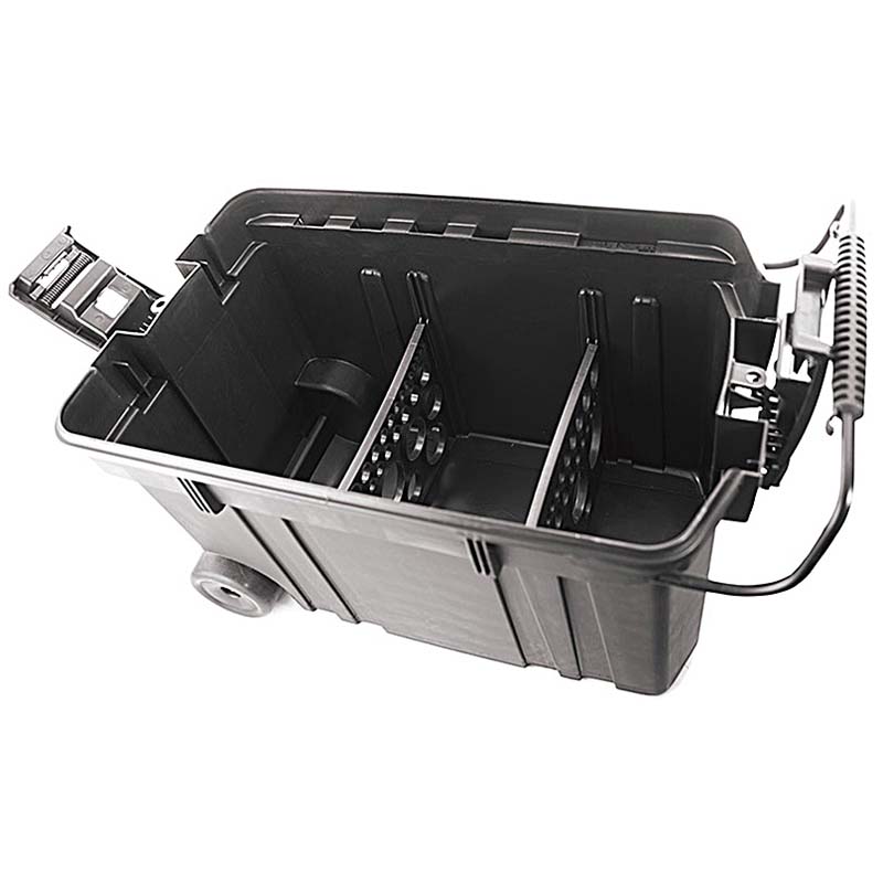 TRAVELING TRUNK WITH WHEELS, TROLLEY MEDIUM 68X38X42 CM - MySelleria