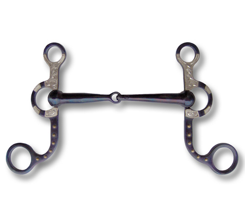 WESTERN JOINTED BIT WITH DECORATION AND INSERTS - MySelleria