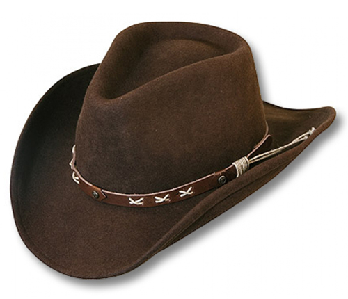 AUSTRALIAN FELT HAT MODEL SMOKEY UNISEX - MySelleria