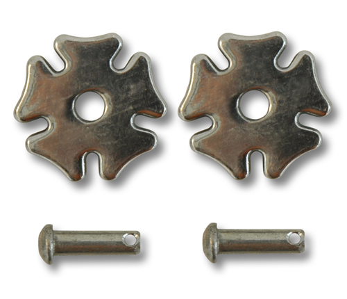 COUPLE WESTERN SPURS ROWEL CLOVER - MySelleria